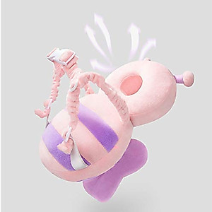 XIGUI Baby Head Protector, Toddlers Head Safety Pad Cushion, Adjustable Toddlers Head Safety Pad Cushion Backpack, Baby Back Protection for Crawling & Walking, for Age 4-24Months (Yellow-A)