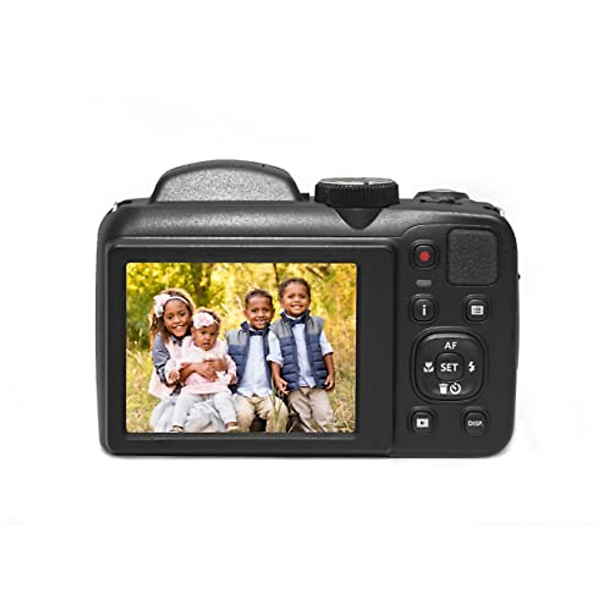 KODAK PIXPRO Astro Zoom AZ255-BK 16MP Digital Camera with 25X Optical Zoom 24mm Wide Angle 1080P Full HD Video and 3" LCD (Black)