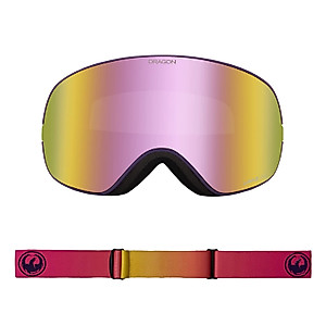 Dragon Alliance X2S Smaller Fit Fade Pink/Lumalens Pink Ion Snow Goggles