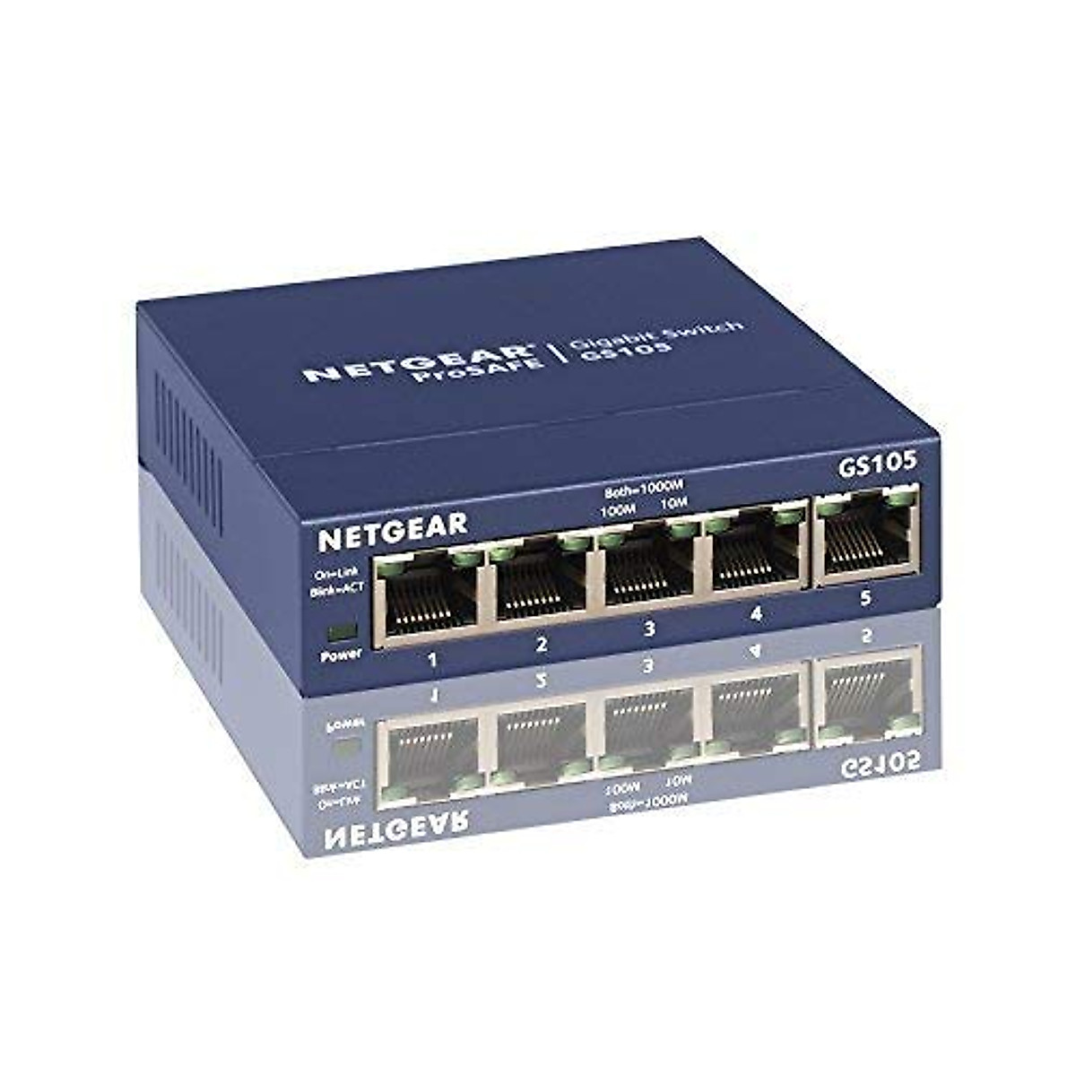 Netgear Prosafe Gs105 Ethernet Switch - 5 X 10/100/1000base-t