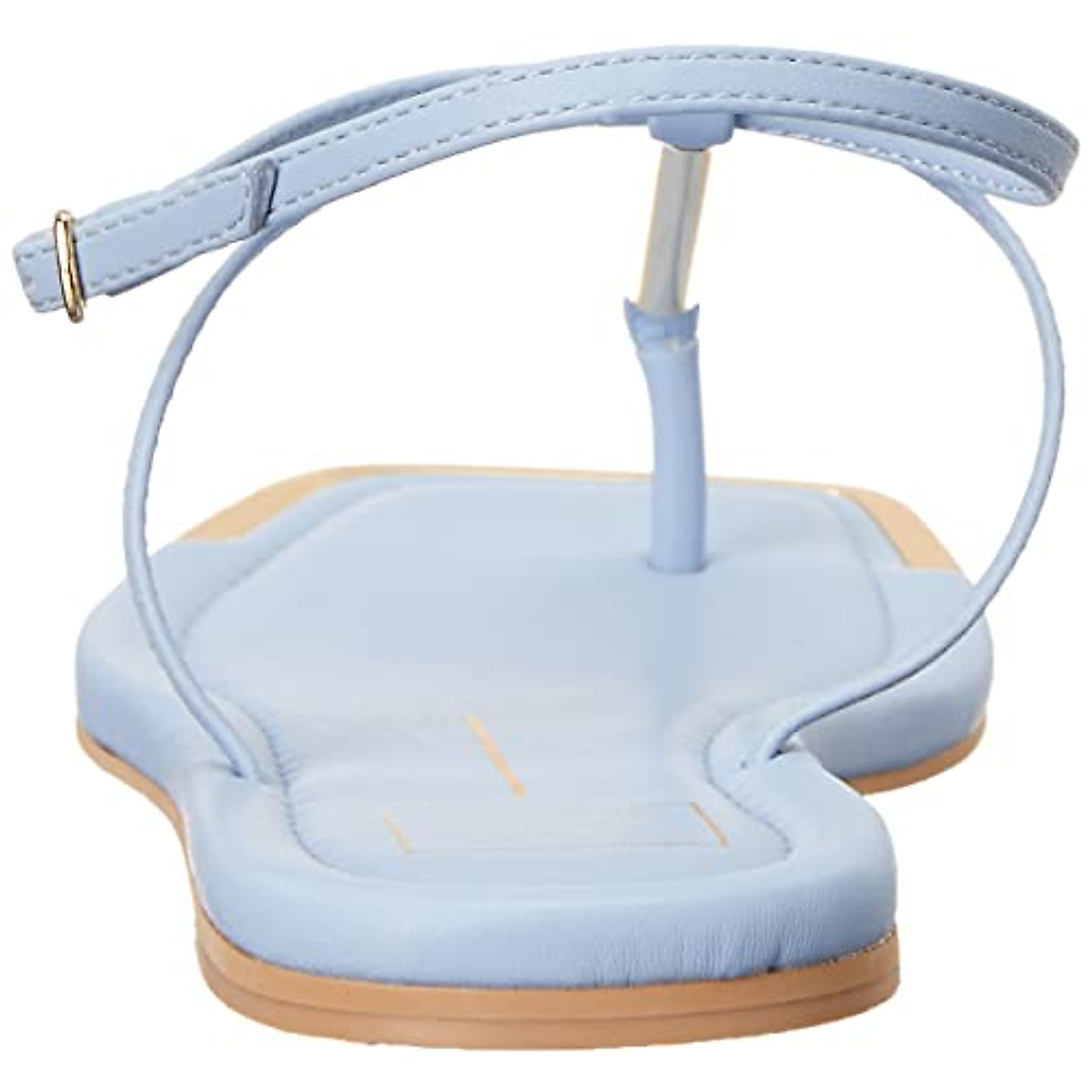 Dolce Vita Women's ARCHEY Flat Sandal, Sky Blue Stella, 9