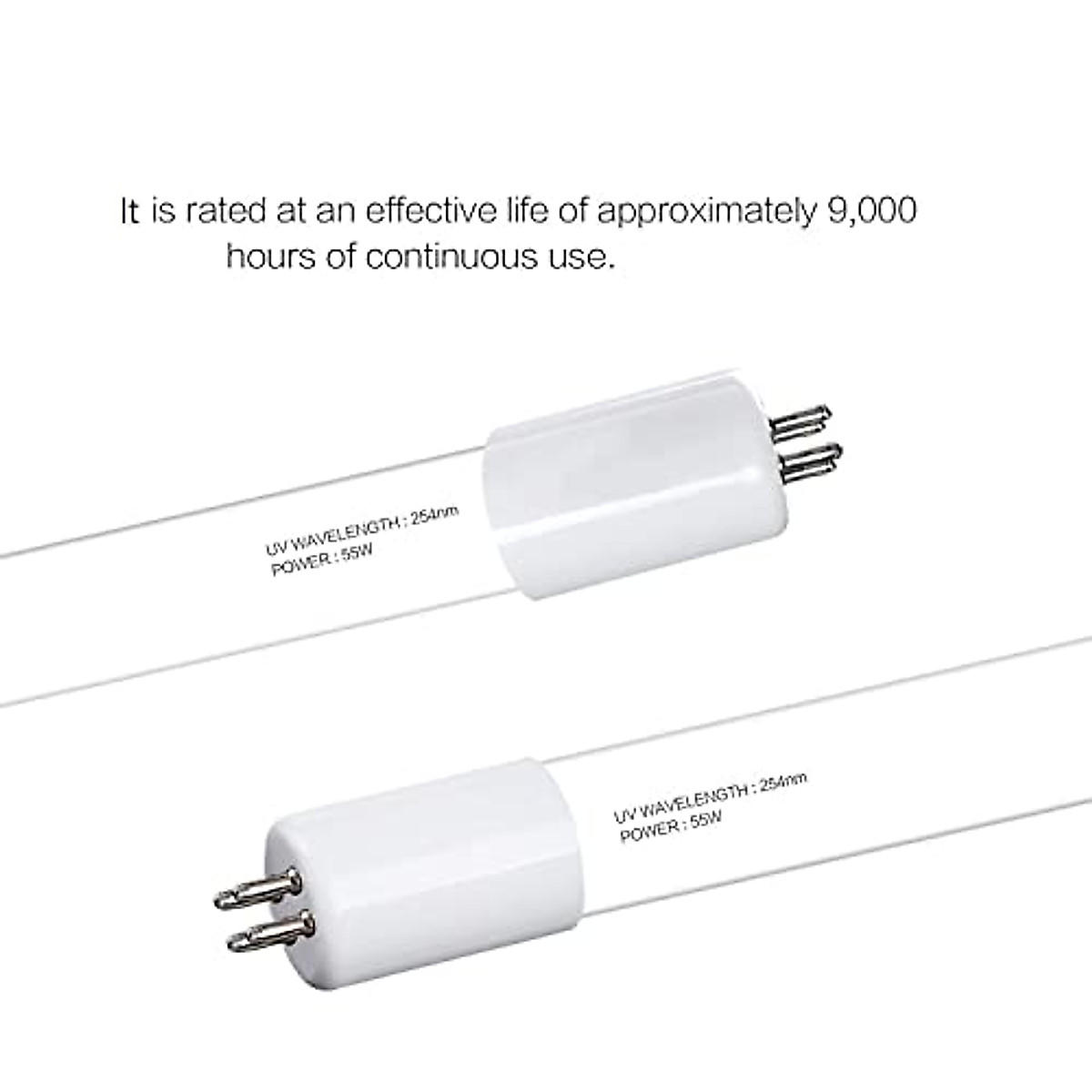 Geekpure Whole House UV Water Filter– UV Water Purifier with Extra 2 UV Filter +2 Quartz Sleeve- (12 GPM)