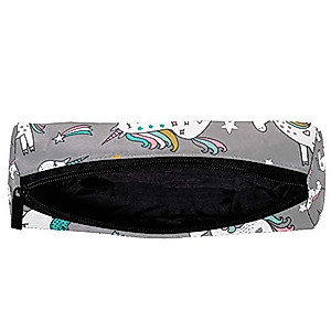 Magic Unicorn Pattern Pencil Bag Pen Case Stationary Case Pencil Pouch Desk Organizer Makeup Cosmetic Bag for School Office