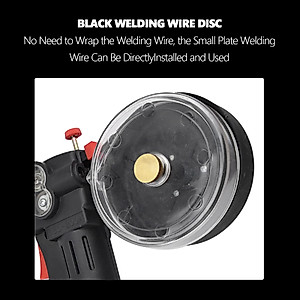 Welding Spool Gun Aluminium Air Cooled Gas Welder Tool Accessory Professional Aluminum MIG Welding for Manufacture Maintenance 200A CO2 / 180A Mixed Gases