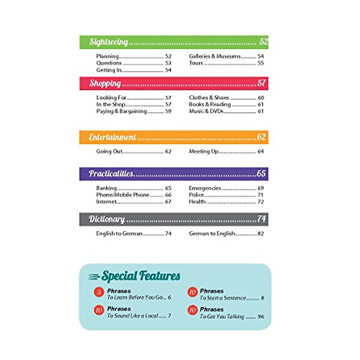 Lonely Planet Fast Talk German 3 (Phrasebook)