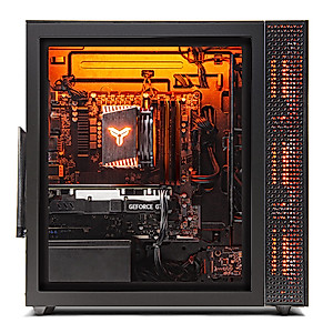 TJJ Eclipse Gaming PC Desktop Computer - Intel Core i3-12100F, NVIDIA GTX 1660 Super 6GB, 16GB DDR4 3200, 1TB SSD, VR Ready, WiFi 6E, 600W Gold PSU, RGB Keyboard & Mouse & Speaker, Win 11 Pro