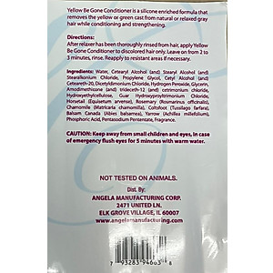 Star Care Yellow Be Gone Shampoo & Conditioner 12oz/354ml