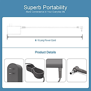 30.45V Charging Fit for Dyson V10 V11 Charger - (Replacement for Dyson V10 V11 V12 V15 Cordless Vacuum)