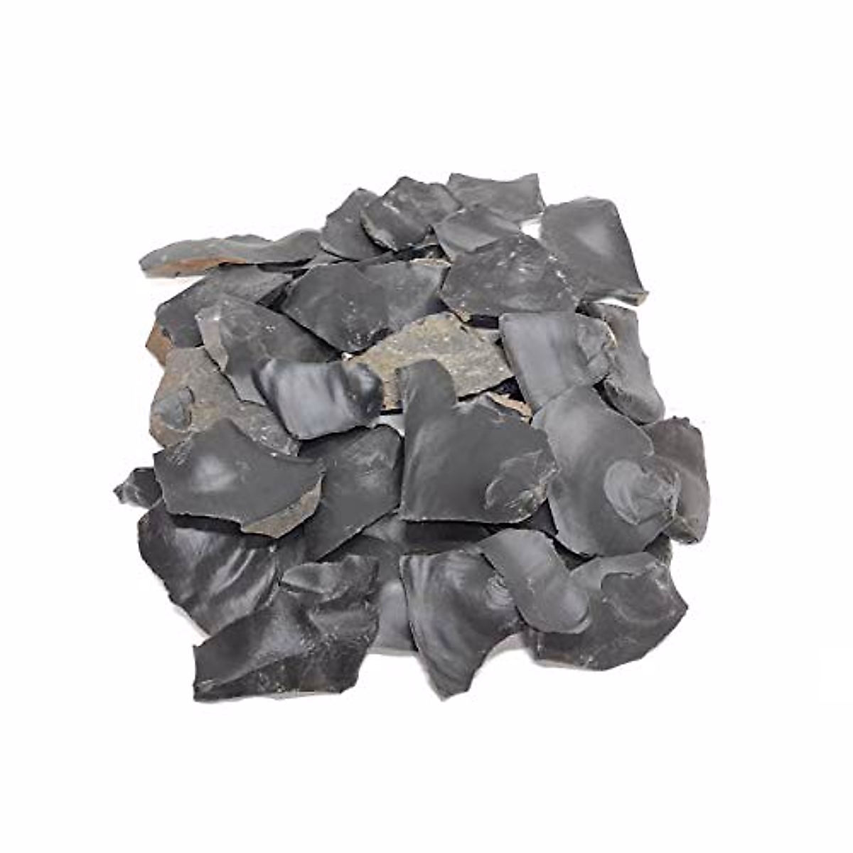 Premium Dacite Flakes (10lbs) Flint Knapping Stone