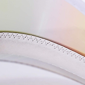 Surkat Plastics Clear Translucent Sun Visor Hat Golf Beach Tennis Poker Sun Visors Caps UV Protection Colorful Headband Sun Shade Hat