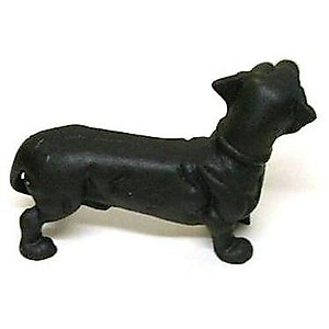 Cast Iron Dachshund Doorstop by GSM