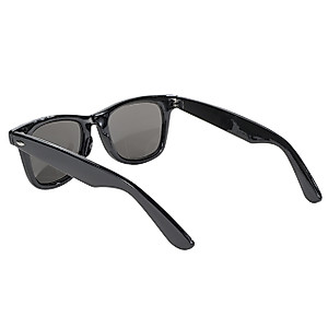 Pacific Coast Blues Brothers Glasses (Black Frame/Smoke Lens)