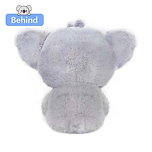 VIBERS Koala Cute Stuffed Animal 10.7 inches, Plush Toy Koala Gifts for Girls, Grey Stuffed Koala Bear, Birthday Gifts for Kids and Adults