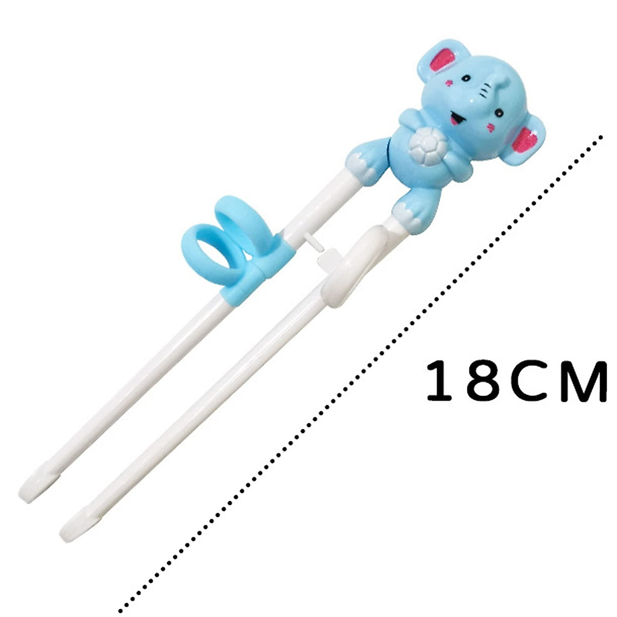 Galand 1 Pair Toddler Chopsticks Heat Resistant Practical Develop Correct Posture Children Chopsticks D
