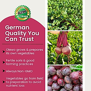 Olewo Original Red Beets for Dogs – Natural Anti Itch for Dogs, Dog Food Topper, Immune, Cleansing, Skin & Coat Support, Dehydrated Whole Food Dog Multivitamin, Fiber for Dogs, 1 lb