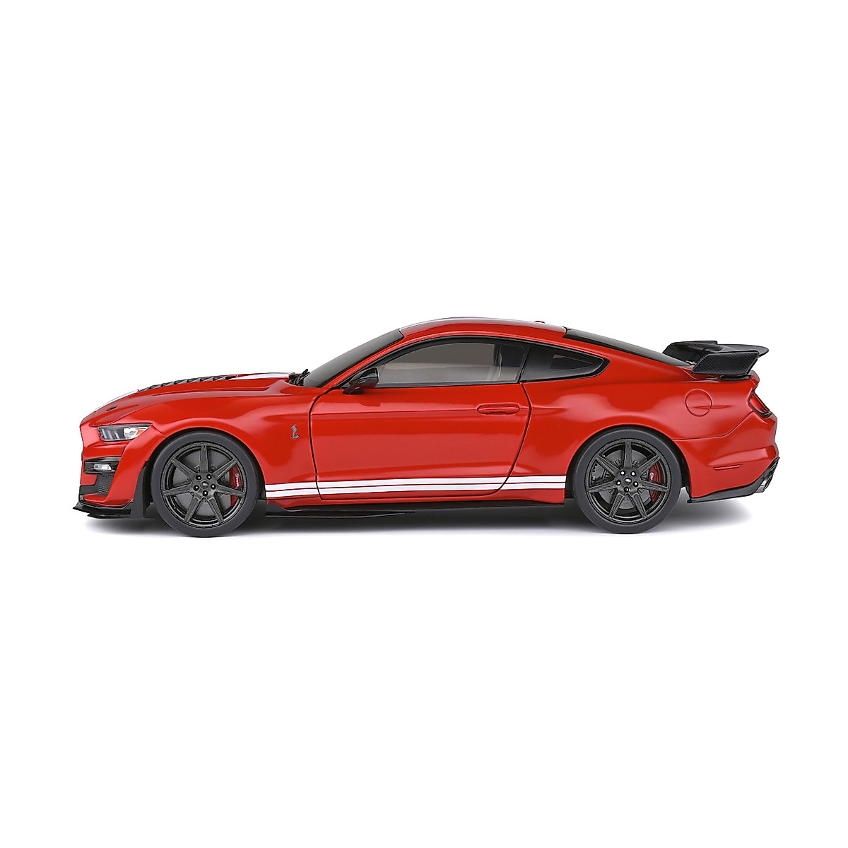 solido S1805903 Ford 1:18 Mustang GT500-Red, Multicolored