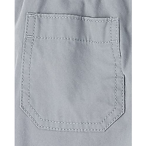 The Children's Place Baby Boys And Toddler Boys Pull on Jogger Shorts,Fin Gray Single,4T