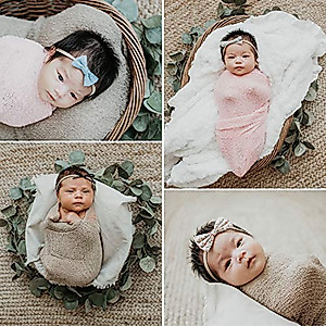 LittleJoJo Baby Girl Headbands and Bows, Newborn Infant Toddler Nylon Hairbands Hair Accessories