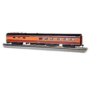 Bachmann Trains - 85' Smooth-Side Dining CAR with Lighted Interior - Southern Pacific #10267 - Daylight - HO Scale (14806)