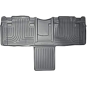 Husky Liners | Weatherbeater | Fits 2011 - 2020 Toyota Sienna | Second Row Liner, Grey | 19842