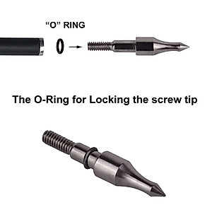 Sososhoot 12Pcs Archery 28" Fiberglass Arrows for Compound Bow Recurve Bow Hunting Target Practice