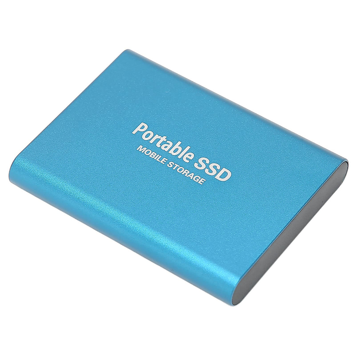 External Hard Drive, Portable Hard Drive SSD Storage Type C for PC, Desktop, Laptop, Compatible for OS X, for Windows 10 8 7 XP, for Linux(Blue 128GB)