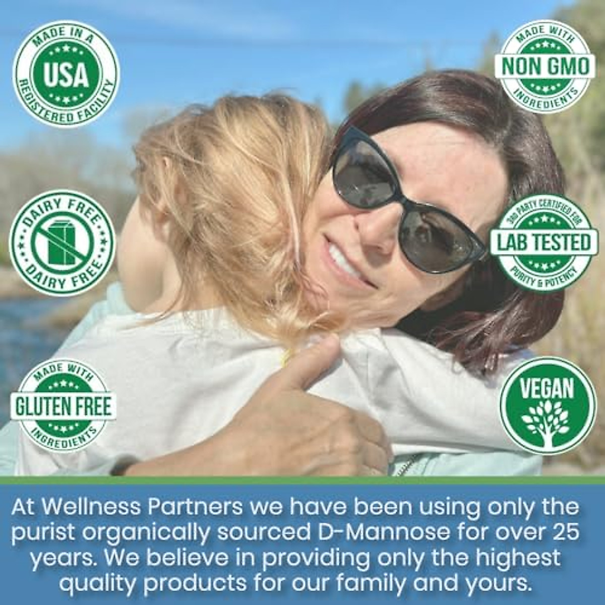 Now New UTI-Slip D Mannose Non GMO Organic Source Powder 130g jar.