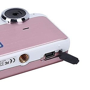 Kids Digital Video Camera, 40MP Children's Camera with 2.4Inch Screen for Boys Girls and Beginners, Video Selfie Camera with 16X HD Zoom Gift for Family/Friends(Pink)