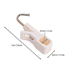 Kitchen Bathroom Office Dish Cloths Towels Rubber Gloves Face Mask Drying Clothespin Clips Hooks Pack of 3