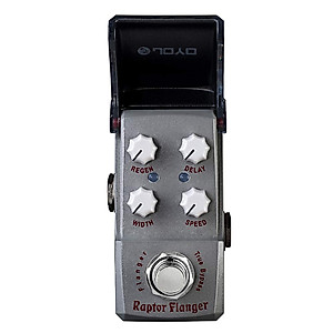 JOYO JF-327 Raptor Flanger Mini Pedal Bundle with JP-06 Noise Blocker Pedal Power Supply