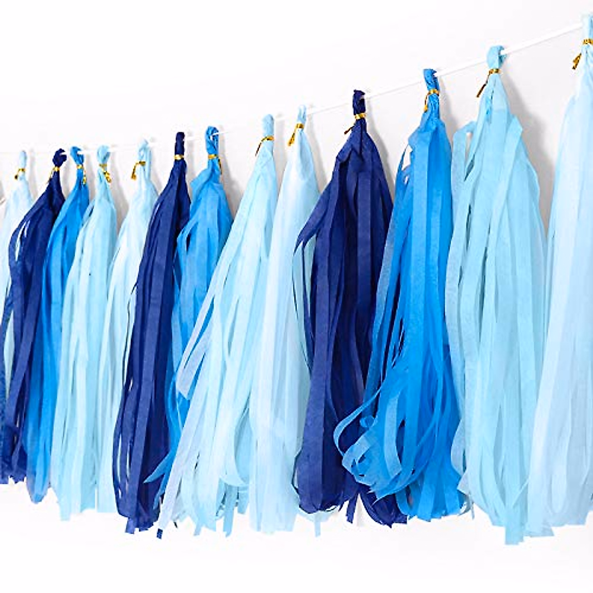 Binpeng Tissue Paper Tassel DIY Hanging paper decorations Party Garland Decor for Party Decorations Wedding,Festival,Baby Shower Decoration 35c m20PCS