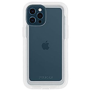 Pelican - VOYAGER Series - Case for iPhone 12 Pro Max (5G) - Military Drop Protection - Holster - 6.7 Inch - Clear