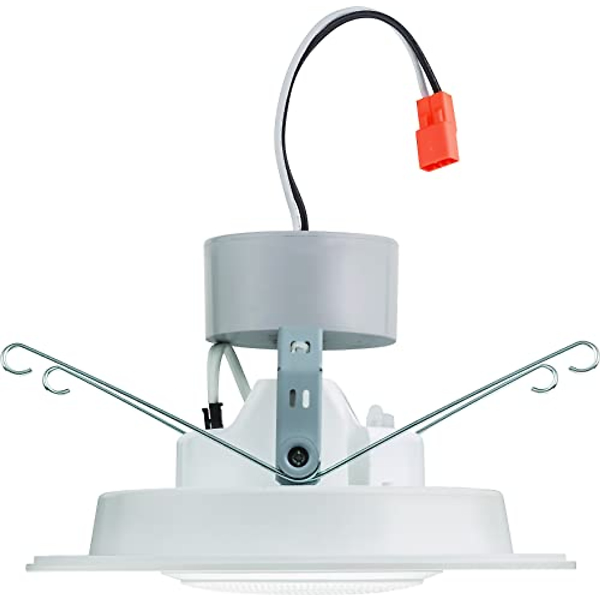 Lithonia Lighting 6SL RD 07LM 3000K 90CRI MW 6-Inch Dimmable LED Module with Integrated Wireless Bluetooth Speaker, 720 Lumens, 120 Volts, 13 Watts, Wet Listed, Matte White