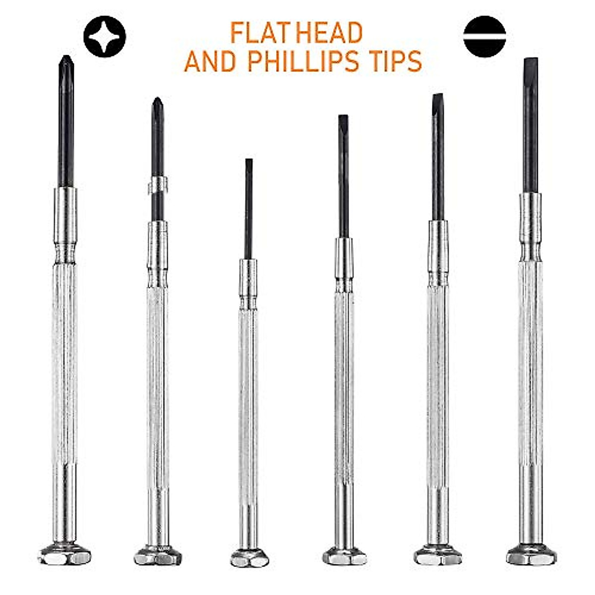 Eyeglasses Repair Kit, 1100PCS Eyeglass Screws and 6 Pcs Precision Screwdriver Set and Tweezers for Glasses, Sunglass, Jewelry, Spectacles and Watche