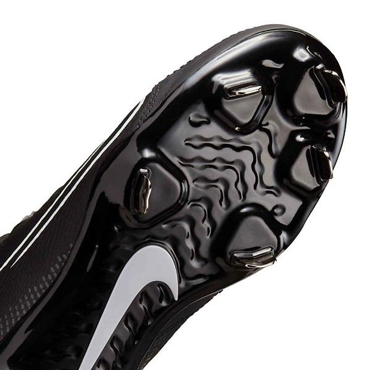 Nike Hyperdiamond 4 Pro Black/White/Dark Grey Women's Softball Cleat SZ 8