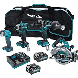 Makita Xgt 40V Max Combo Kit 4Pc