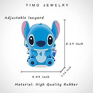 Stitch Lanyard With Wallet Stitch Purse Stitch Wallet Stitch Coin Purse Stitch Gifts for Girls Women(WA-stitch)