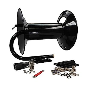 General Pump D30002 3/8" x 100' Steel Hose Reel with Swivel Arm and Mounting Bracket, 4000 PSI