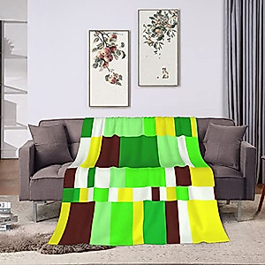 Ultra Soft Flannel Throw Blankets Christmas Party Decoration Blanket for Couch Sofa Living Room Kids Adults Gifts 60"x50"