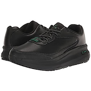 Emeril Lagasse Women's Odin Ez-Fit Slip-Resistant Work Shoe, Black Leather, 8 M US
