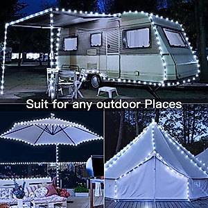 Ollny Christmas Lights Outdoor, Super Long 300FT 900LED White Christmas Lights, 8 Mode Christmas Tree Lights with Remote, IP67 Waterproof Fairy String Light Plug in for Indoor Xmas Decorations