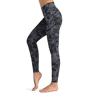 Dragon Fit Compression Yoga Pants Power Stretch Workout Leggings with High Waist Tummy Control