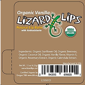 Lizard Lips USDA Certified Organic - 4 Flavor Variety Pack