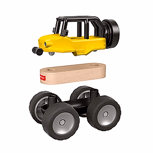 Fisher-Price Wonder Makers Design System Soft Slumber Campground - 60+ Piece Building and Wooden Track Play Set for Ages 3 Years & Up