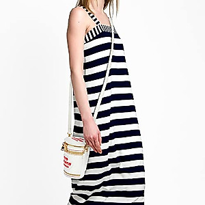 USTYLE Cup Noodle Shaped Crossbody Bag, Cute Party Bag Girl Women Novelty Fashion Daily Use Shoulder Bag (white)