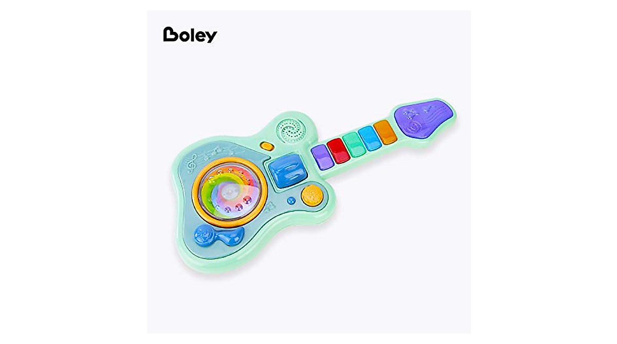 Boley Musical Toddler Guitar Kids Light & Sound Play Toy