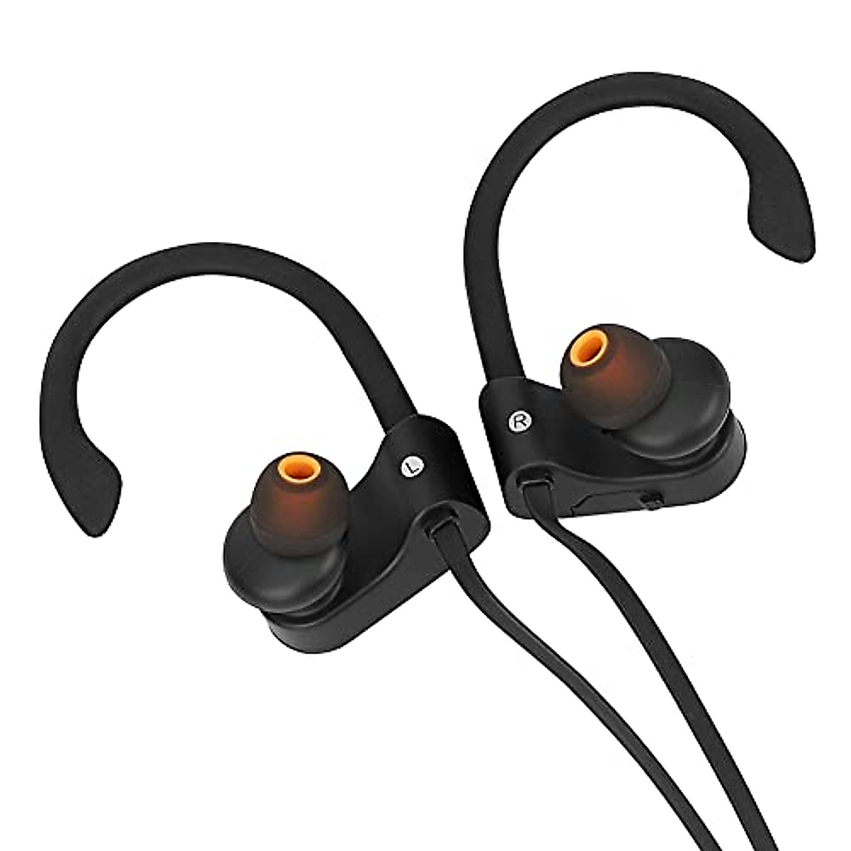 9 Pairs Replacement Earbud Tips,Silicone Eargels Ear Tips，Compatible with Senso,Zeus,Otium,Hussar,Mpow（Inner Hole 3.8-5.1mm） in-Ear Headphones S,M,L