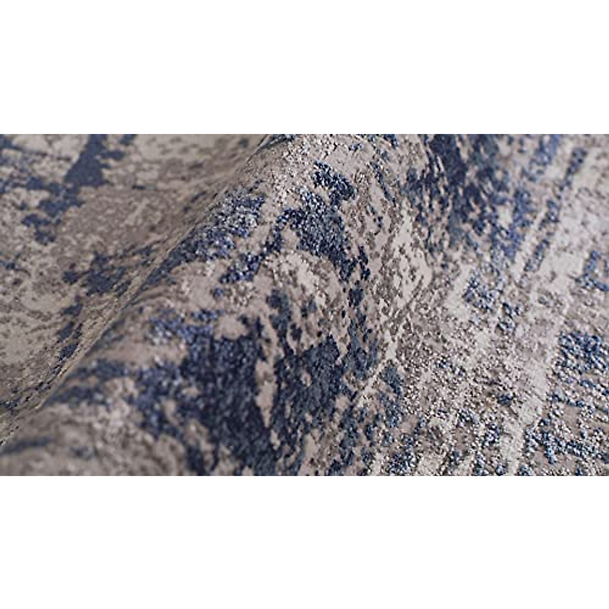 Couristan Marblehead Breccia Area Rug, 7'10" x 10'3", Blue Grey