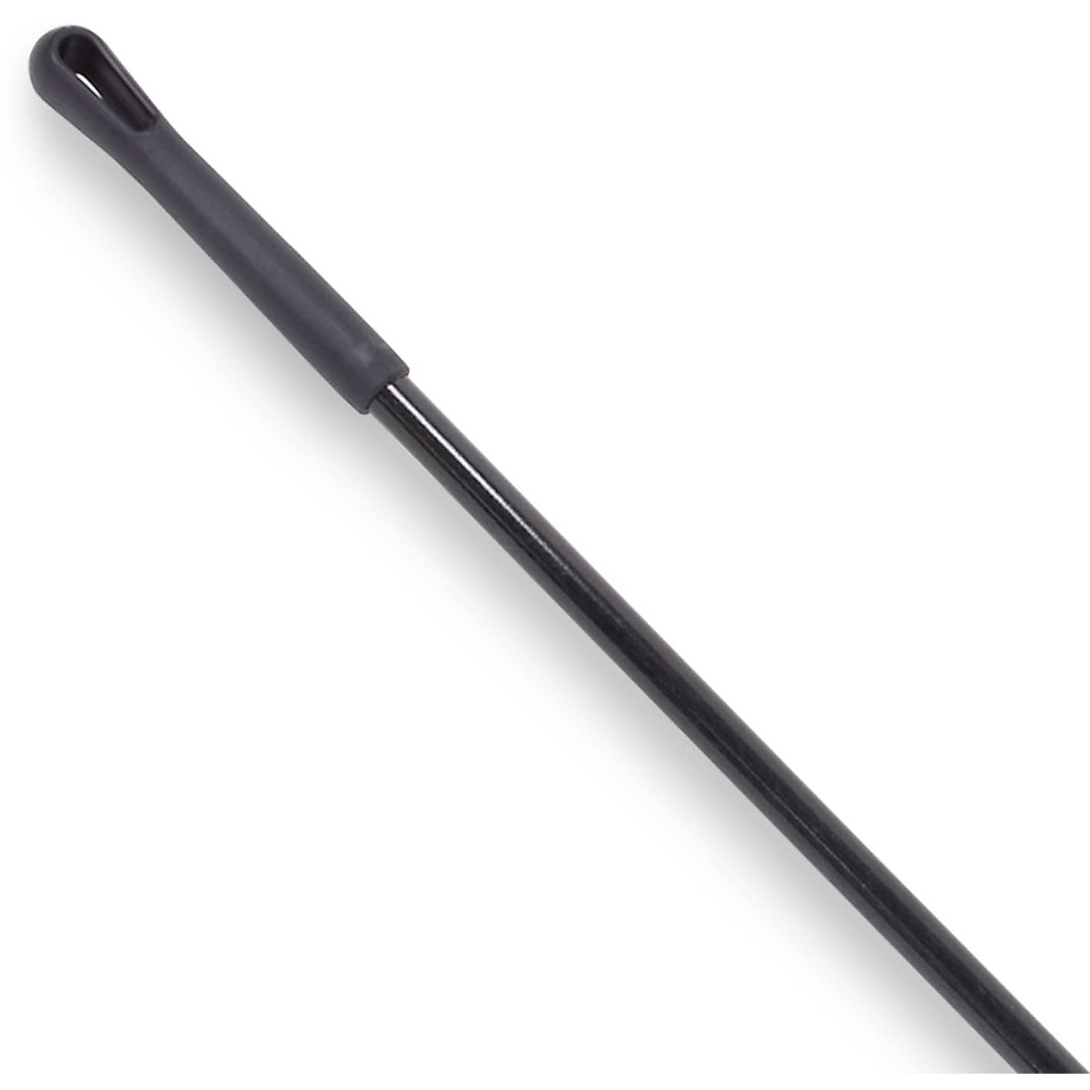 SPARTA 41225EC03 Fiberglass Broom Handle, Mop Handle, Replacement Handle With Acme Threaded Tip For Commercial Cleaning, 48 Inches, Black, (Pack of 12)