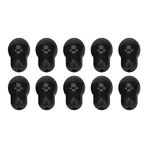 10pcs Stethoscope Ear Tips Universal Replacement 2.5mm Silicone Stethoscope Earplugs for 5mm Ear Hooks